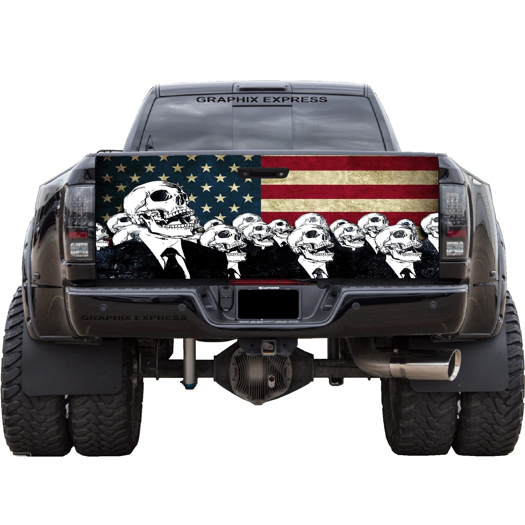 Amazon.com - GRAPHIX EXPRESS Truck Tailgate Wrap for Pickup Trucks ...