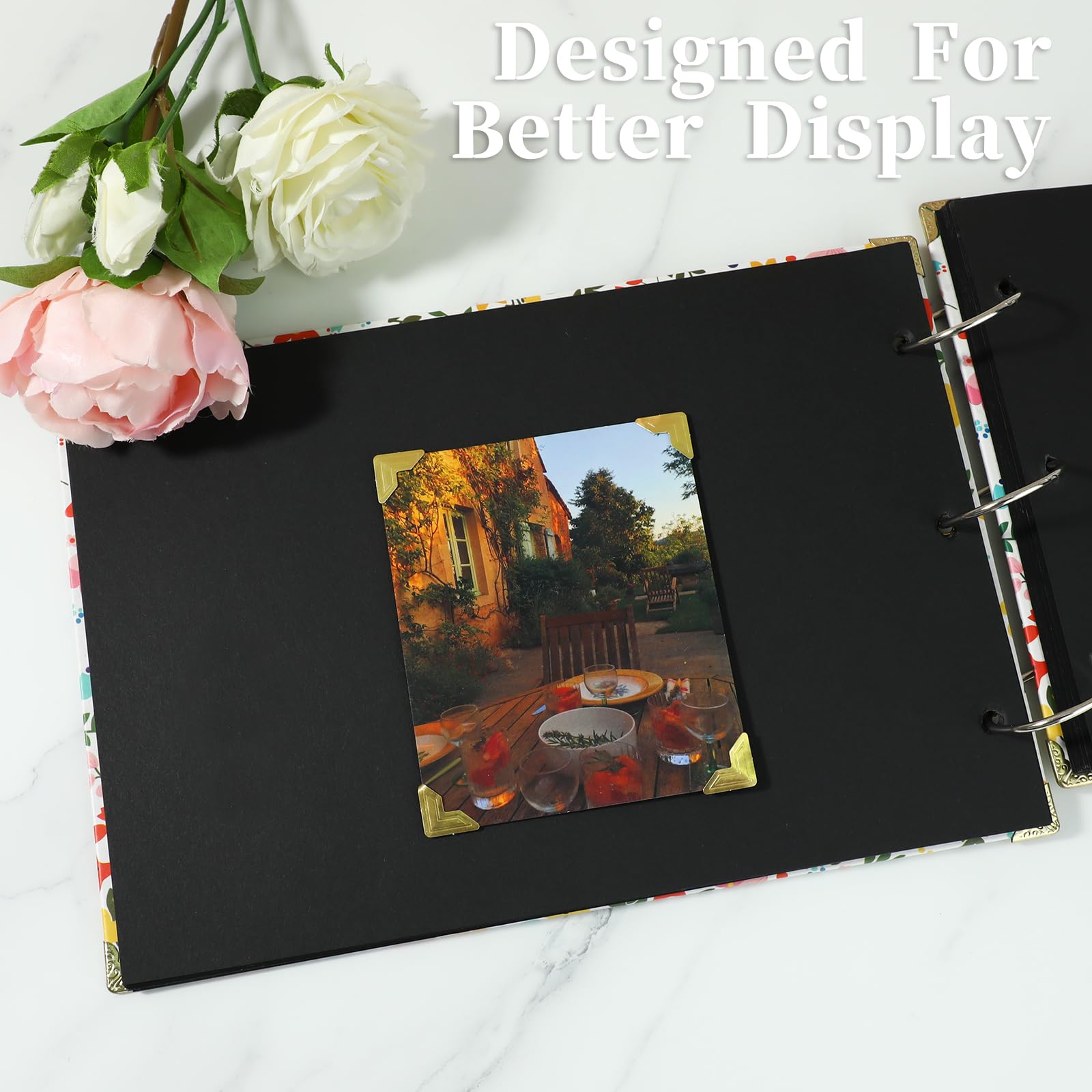 Snapklik.com : 240 Pieces Scrapbook Photo Corners, Self Adhesive ...