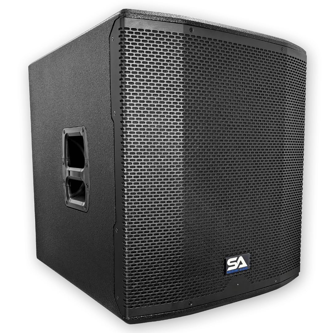 Amazon.com: Seismic Audio Riot-18S - Powered 18 Inch PA/DJ Subwoofer ...