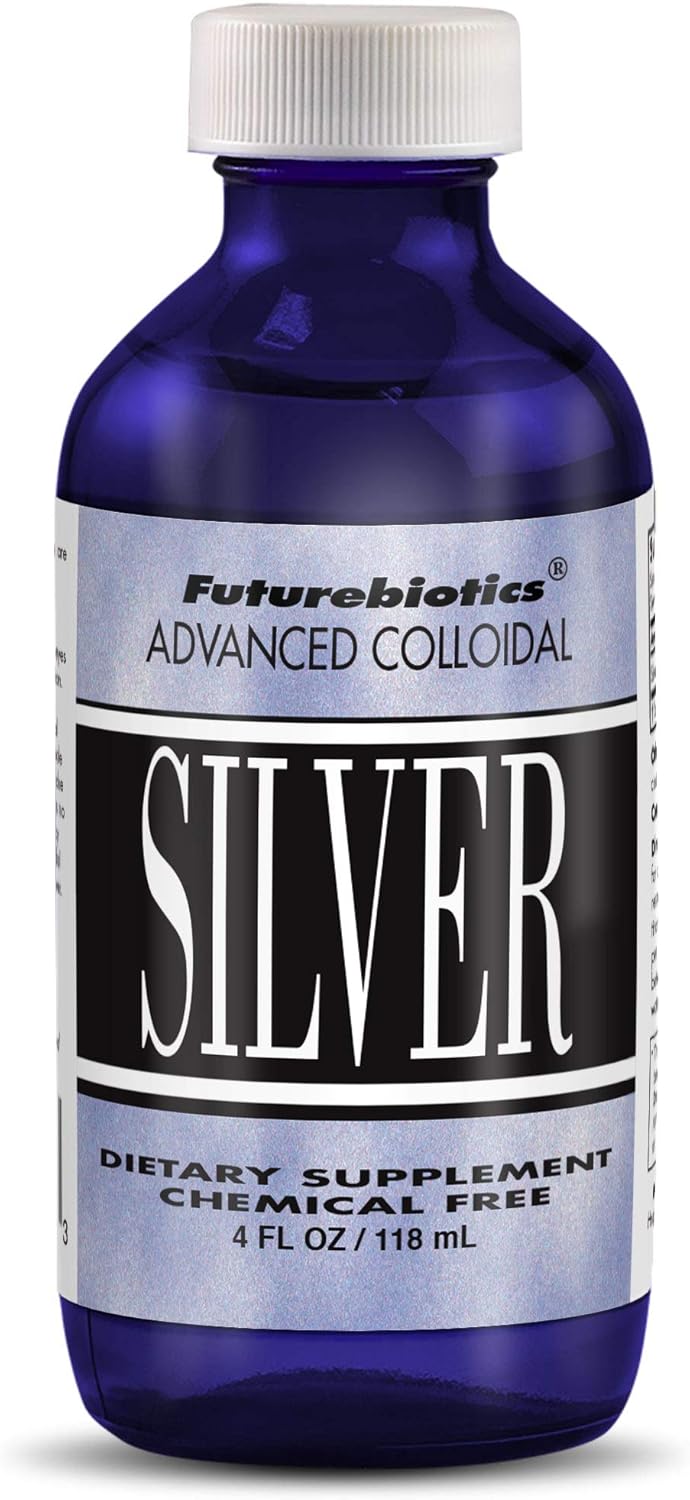 Amazon.com: Colloidal Silver Futurebiotics 4 oz Liquid : Health & Household