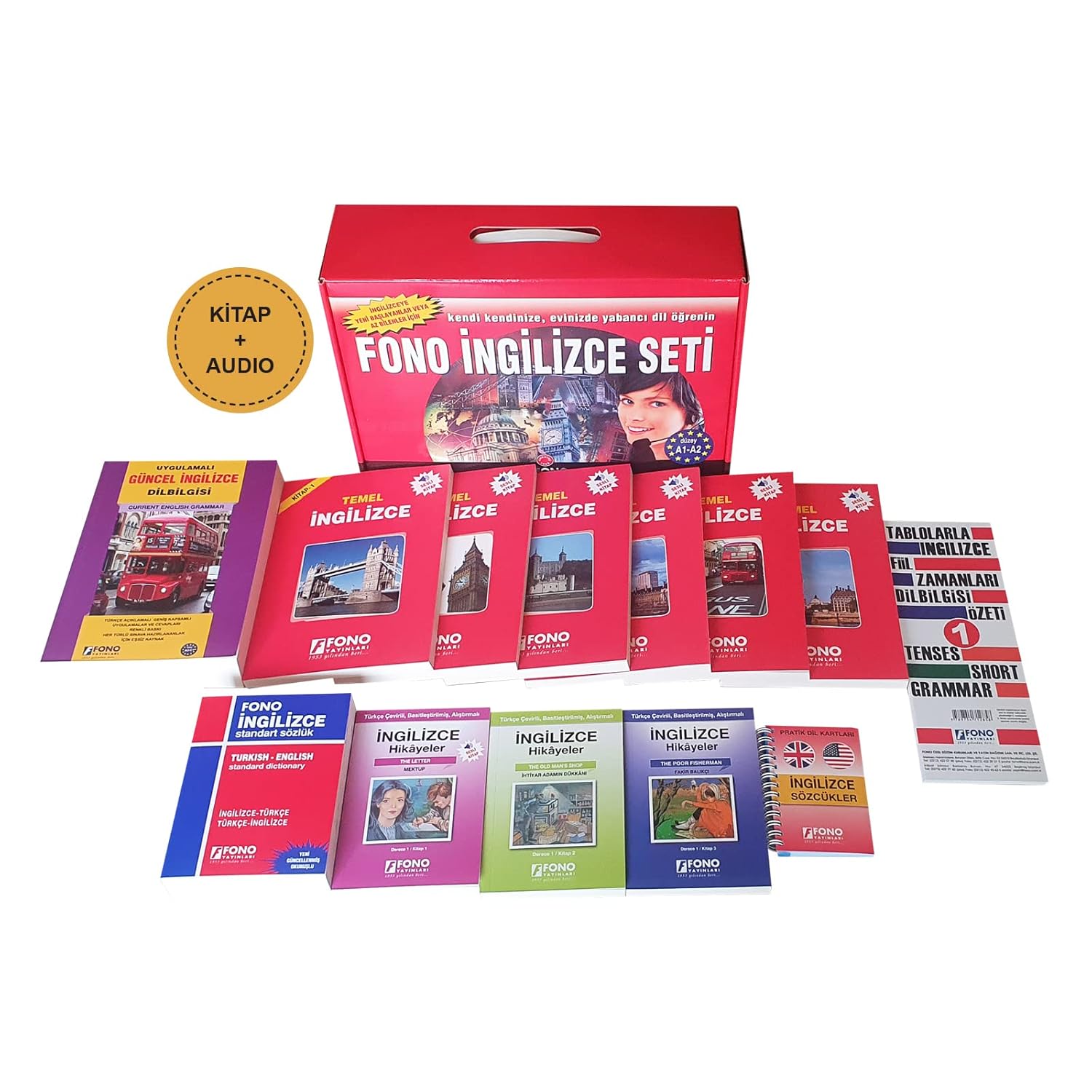 Amazon.com: Fono Ingilizce Seti - 6 Kitap Takim: 9789754714487: Books