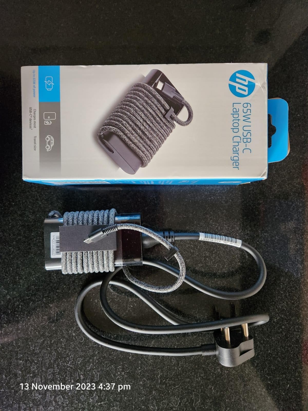 Hp USB-C 65W Laptop Charger, 65W, Type-C USB, Ac Adapter (671R2Aa ...