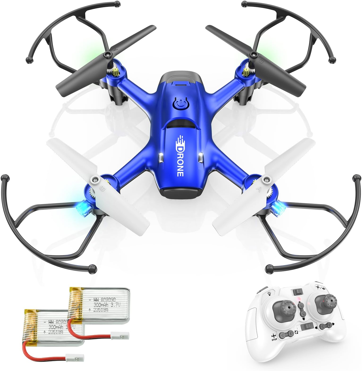 Wipkviey T27 Drohne mit Kamera, RC Quadcopter Faltbare FPV Drone mit 3 ...
