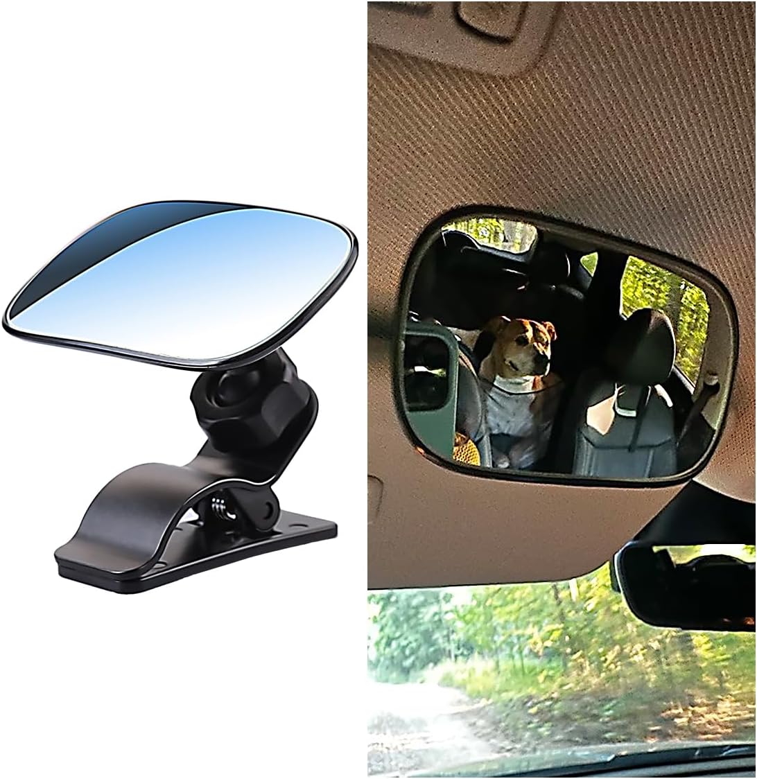 Amazon.com: Car Rearview Baby Mirror, Universal Wide Angle Convex ...