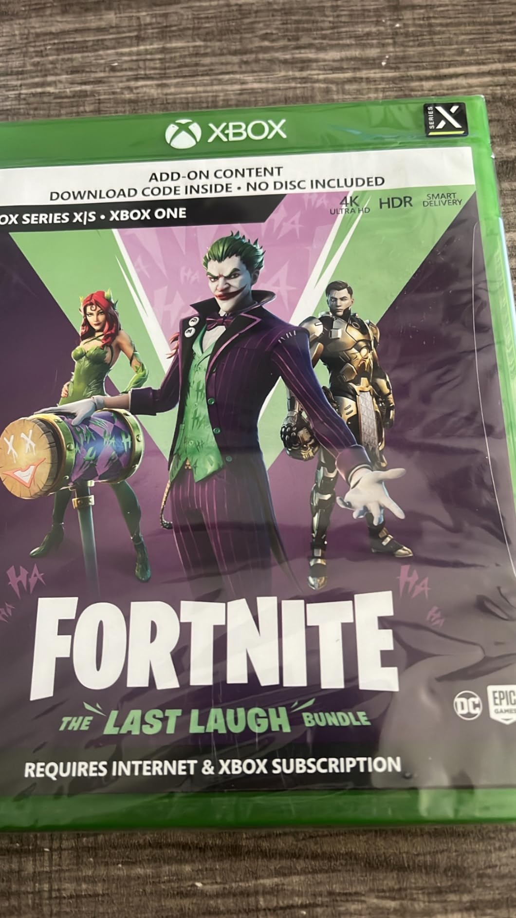 Amazon.com: Fortnite: The Last Laugh Bundle - Xbox Series X [Code in ...