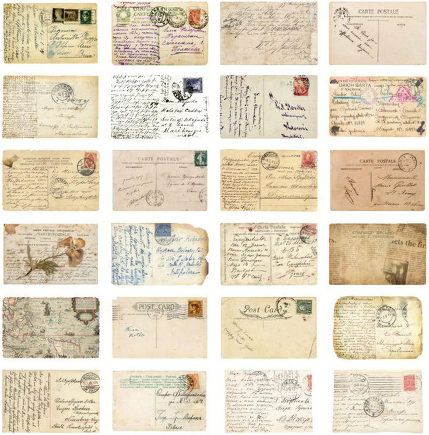 SCALZE Postcards 30pcs/box Retro Memories of Restoring Postcard Vintage ...