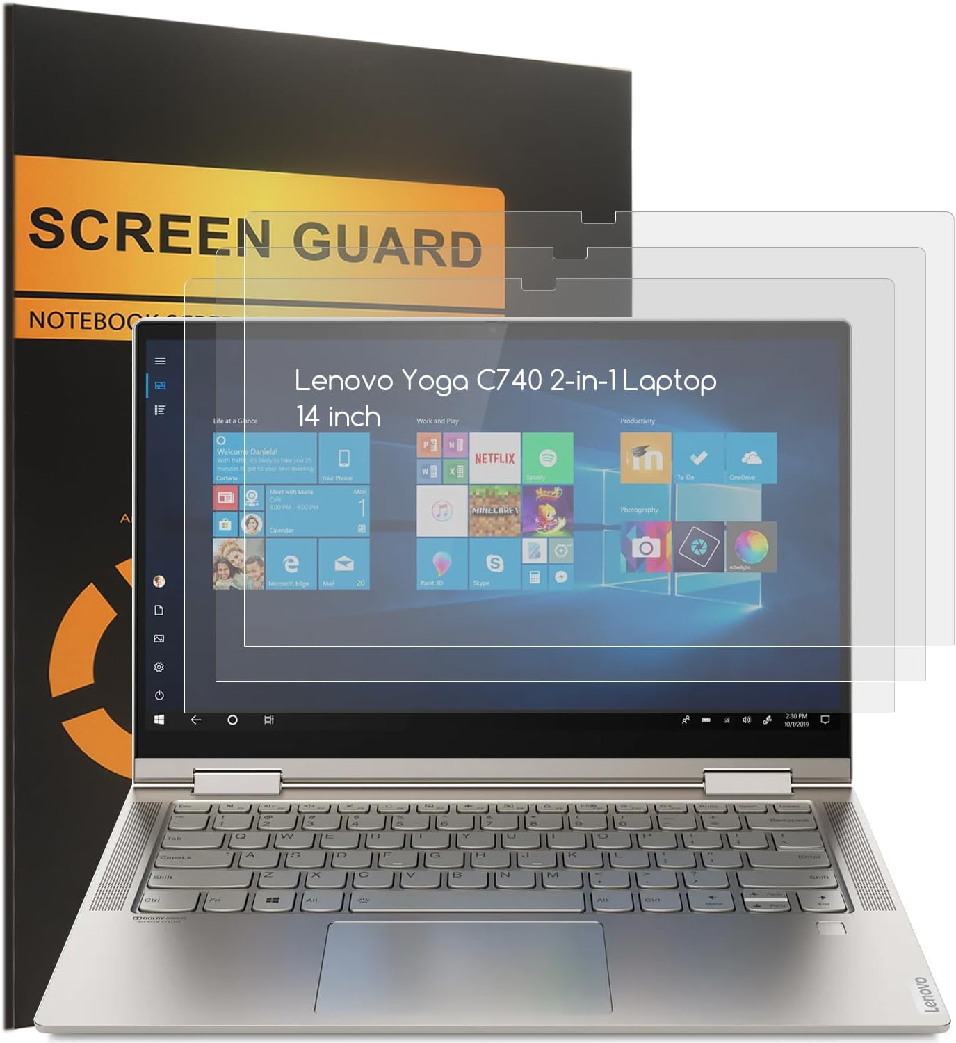 Amazon.com: KEANBOLL 3 Pack Designed for Lenovo Yoga 7 / 7i 2-in-1 16 ...