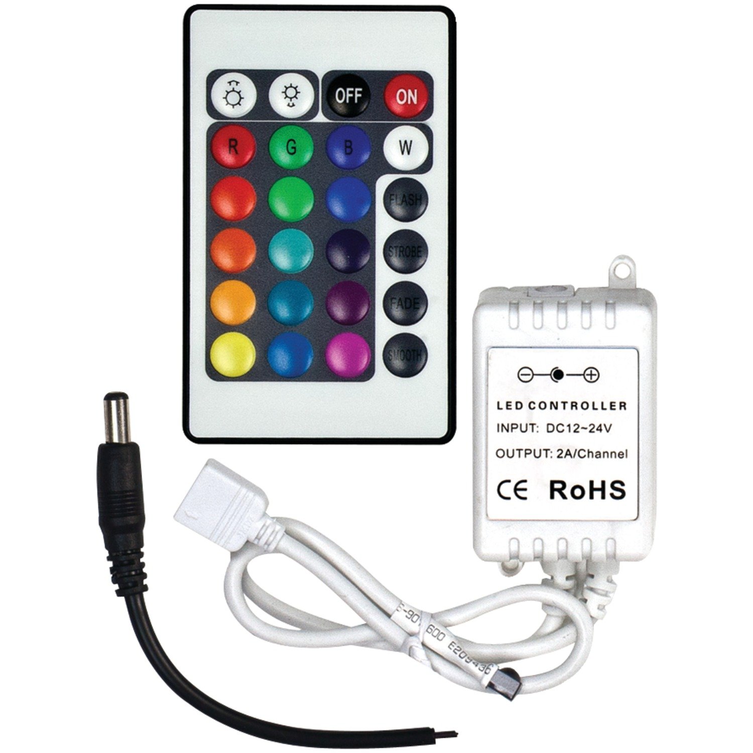 Install Bay (RGBC-1) LED Lighting Control for 5MRGB-1 Strip Light ...