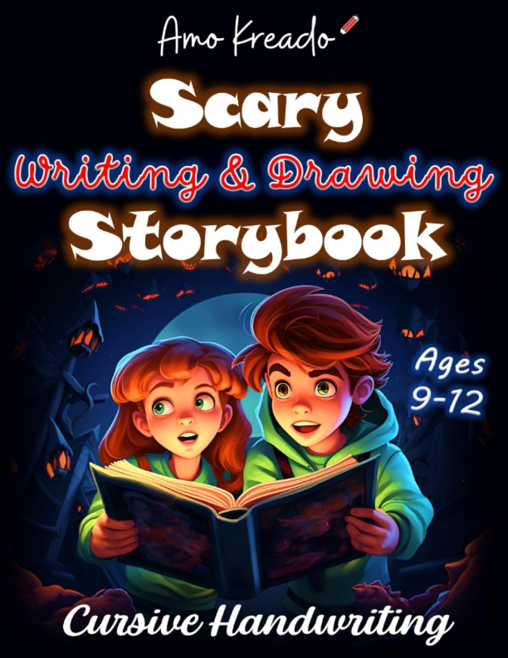 Amazon.com: Scary Writing and Drawing Storybook for Kids Ages 9-12 ...