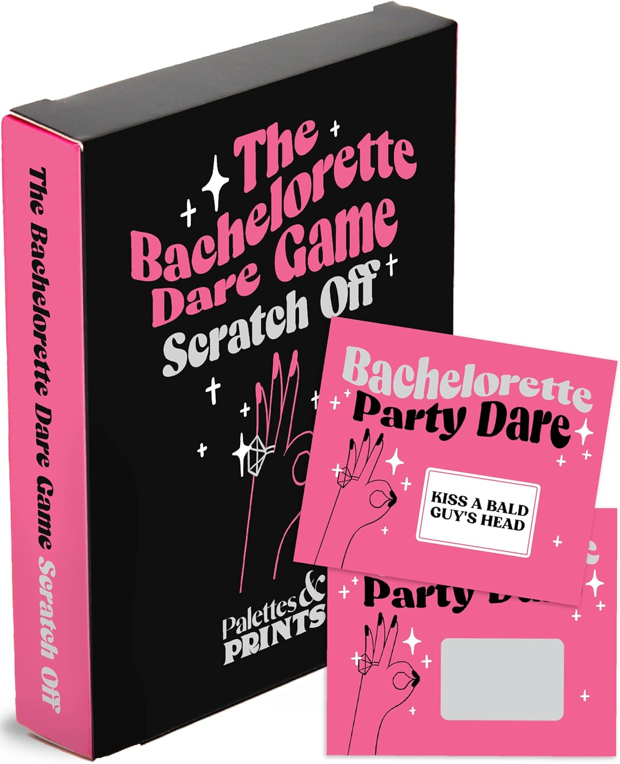 Amazon.com: The Bachelorette Dare Game - Bachelorette Party Game - 25 ...