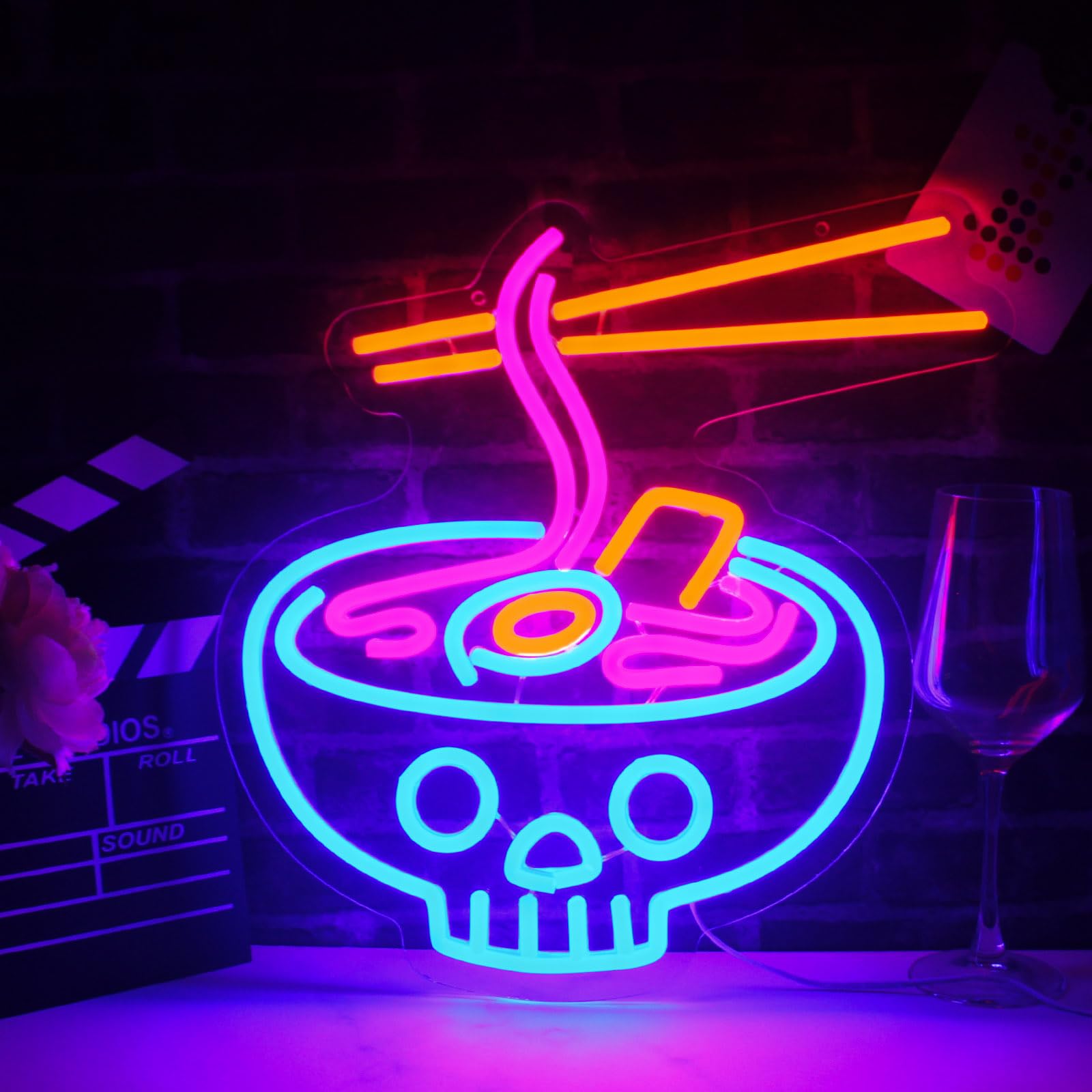 Amazon.com : Ramen Neon Sign Ramen Neon Light LED Neon Sign for ...