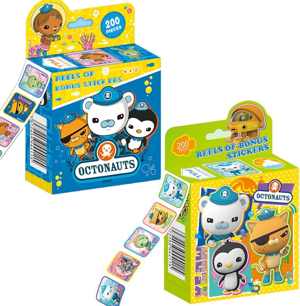 Amazon.com: Mpoakid 2 Pack Stickers for Kids in 20 Designs, 400 Pcs ...