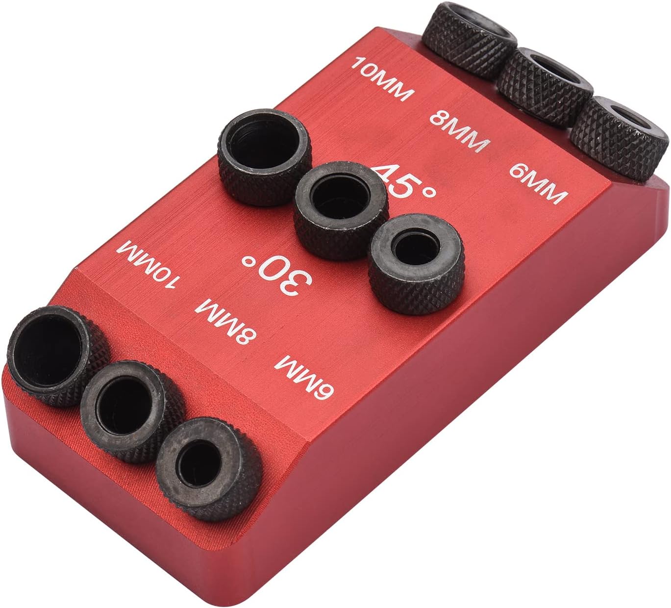 30°/45°/90° Jig Drill Pocket Hole Jig 30 45 90 Degree Multi Angle ...