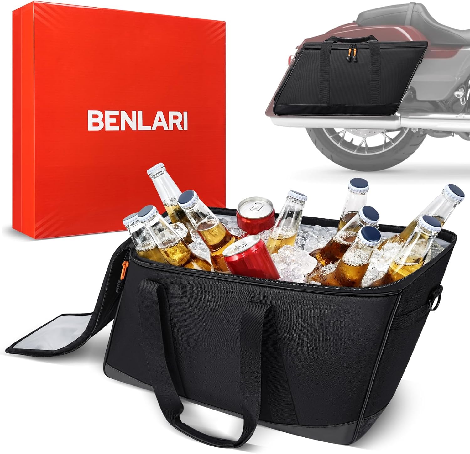 Amazon.com: Benlari Saddlebag Cooler Bag, Insulated Saddle Bag Cooler ...