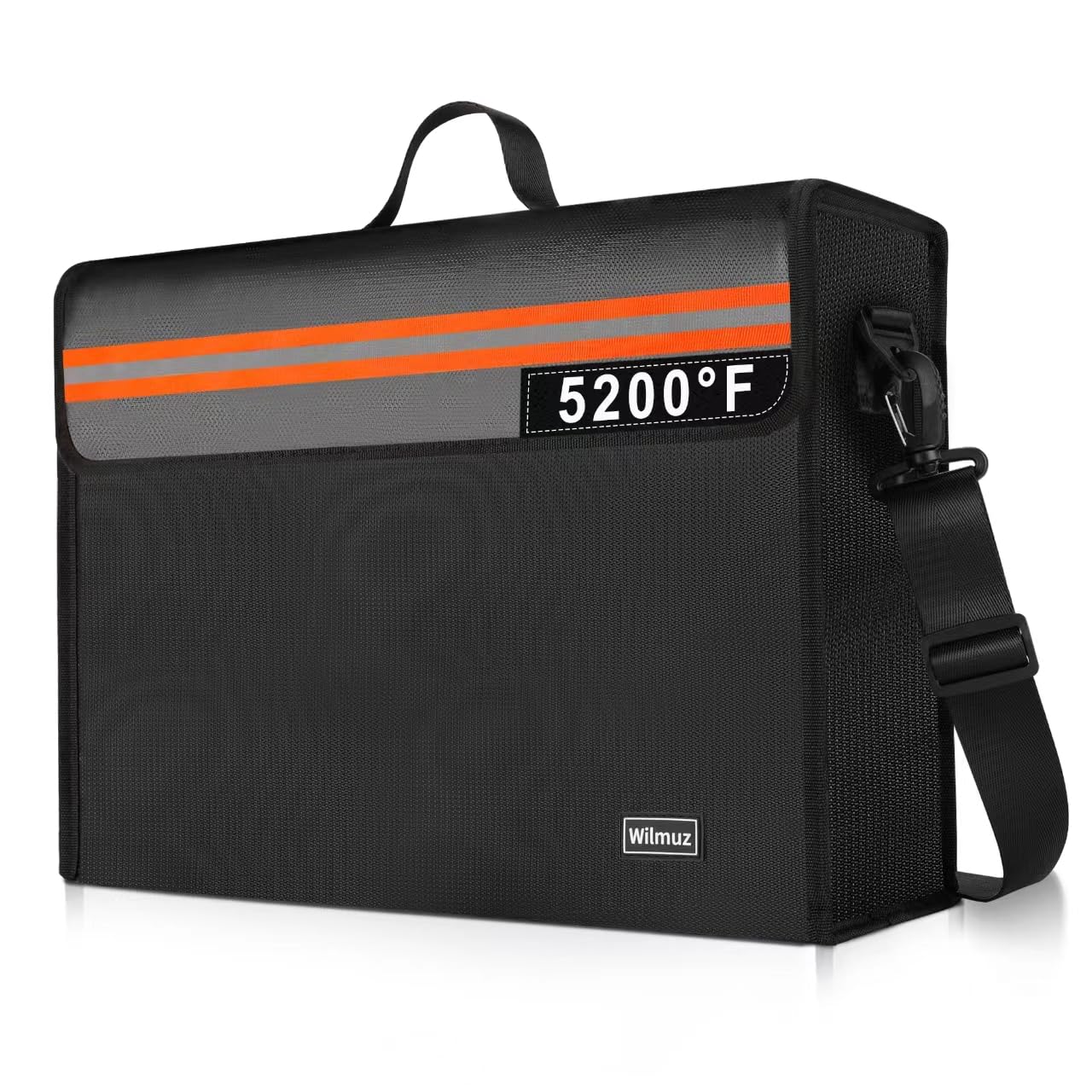 Amazon.com: Wilmuz Fireproof Document Box with Zipper 5200℉ Insulated ...