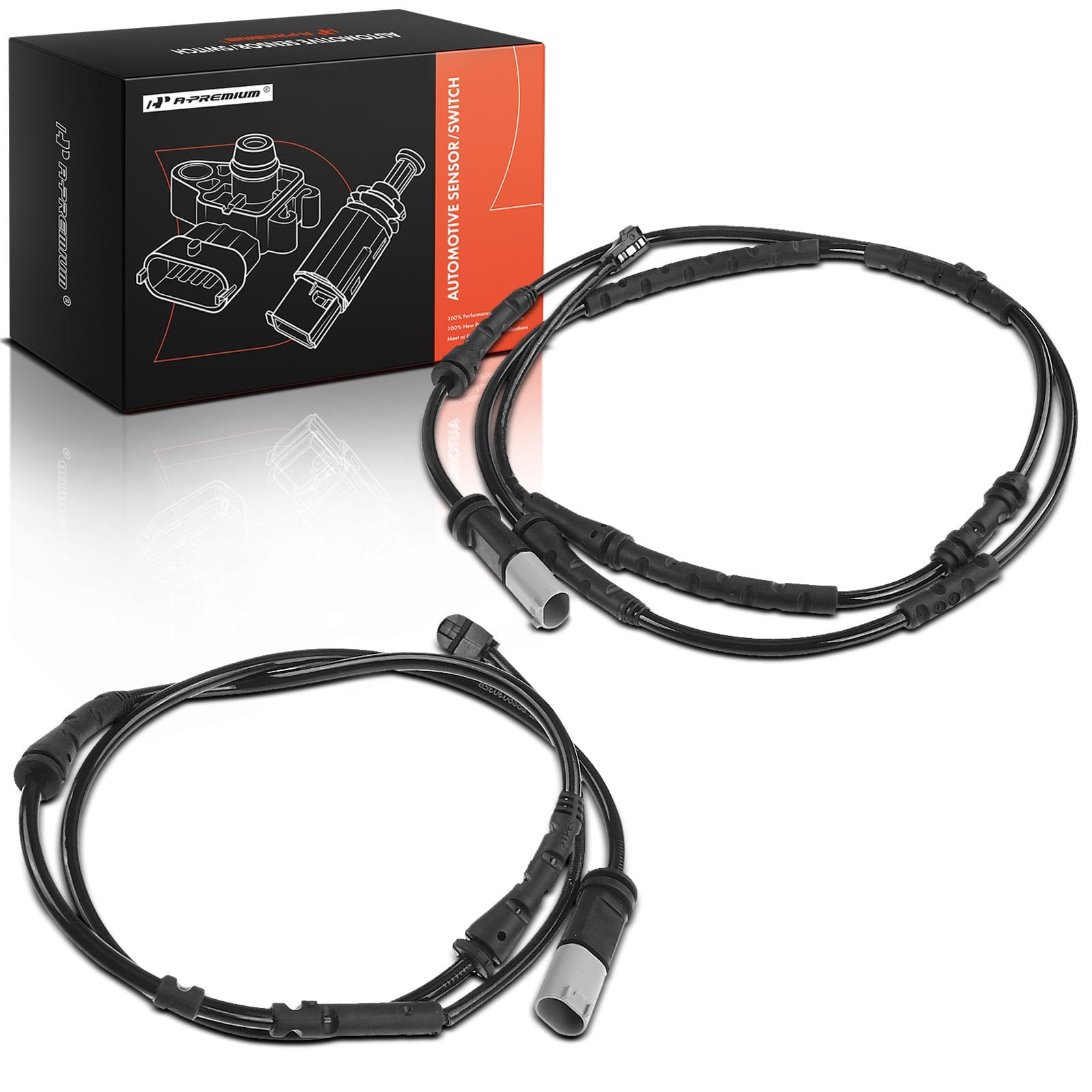 Amazon.com: A-Premium Disc Brake Pad Wear Sensors Compatible with BMW ...