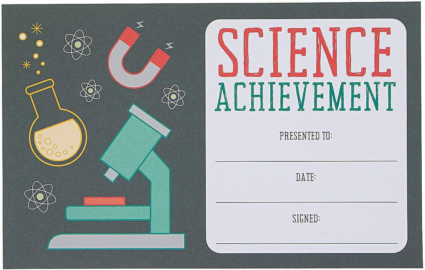 Amazon.com: Science Achievement Award Certificate : Office Products
