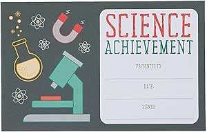 Amazon.com: Fun Express Science Achievement Award Certificate : Office ...