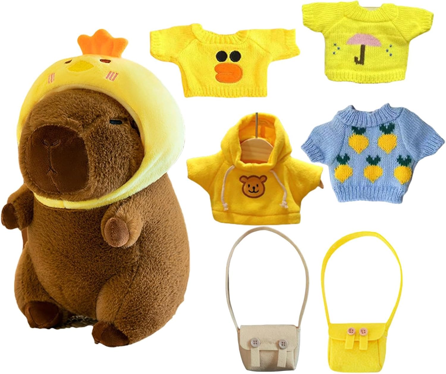 Capybara Plush Toy | Stuffed Capybara Doll | Capybara Plush with ...