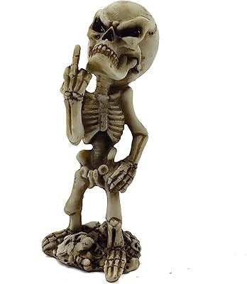 Amazon.com: KUNIJIWA Cool Skeleton Decor, Cute Skeleton Figurines - Fun ...