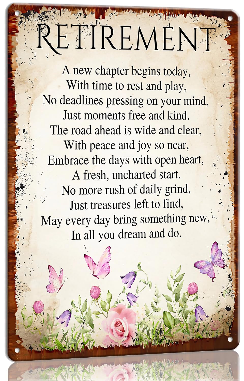 Printable Retirement Poems Embroidered Originals Retirement Coo Card