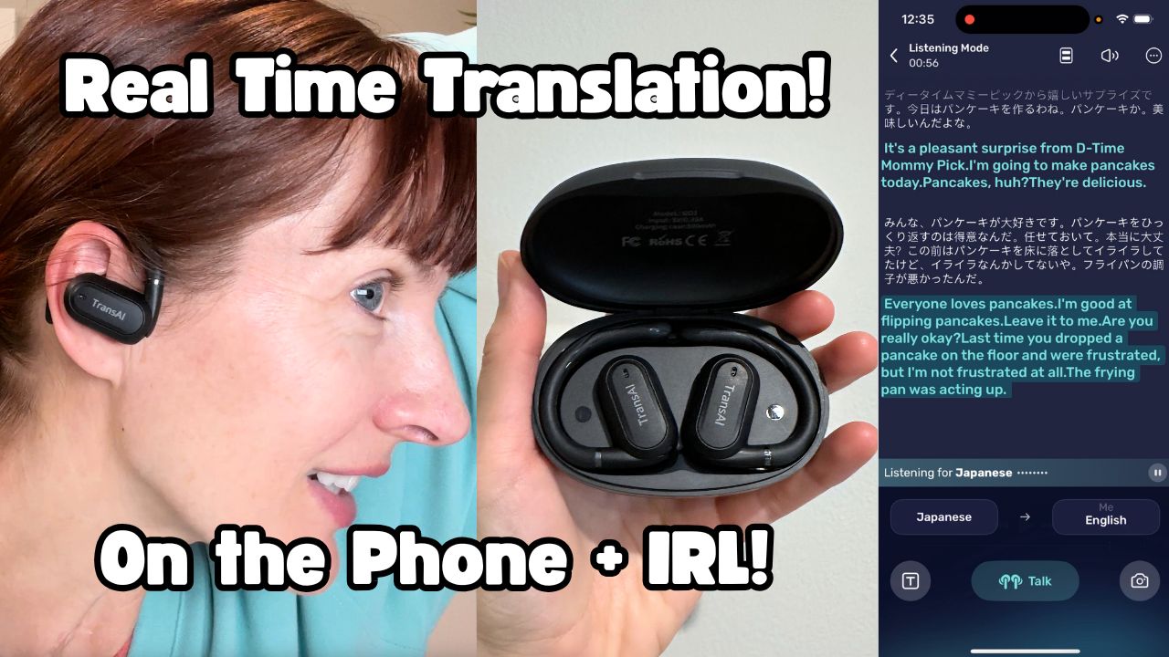 Watch Full Review Demo | TransAI GO1 3-in-1 Translation Ear Buds on ...