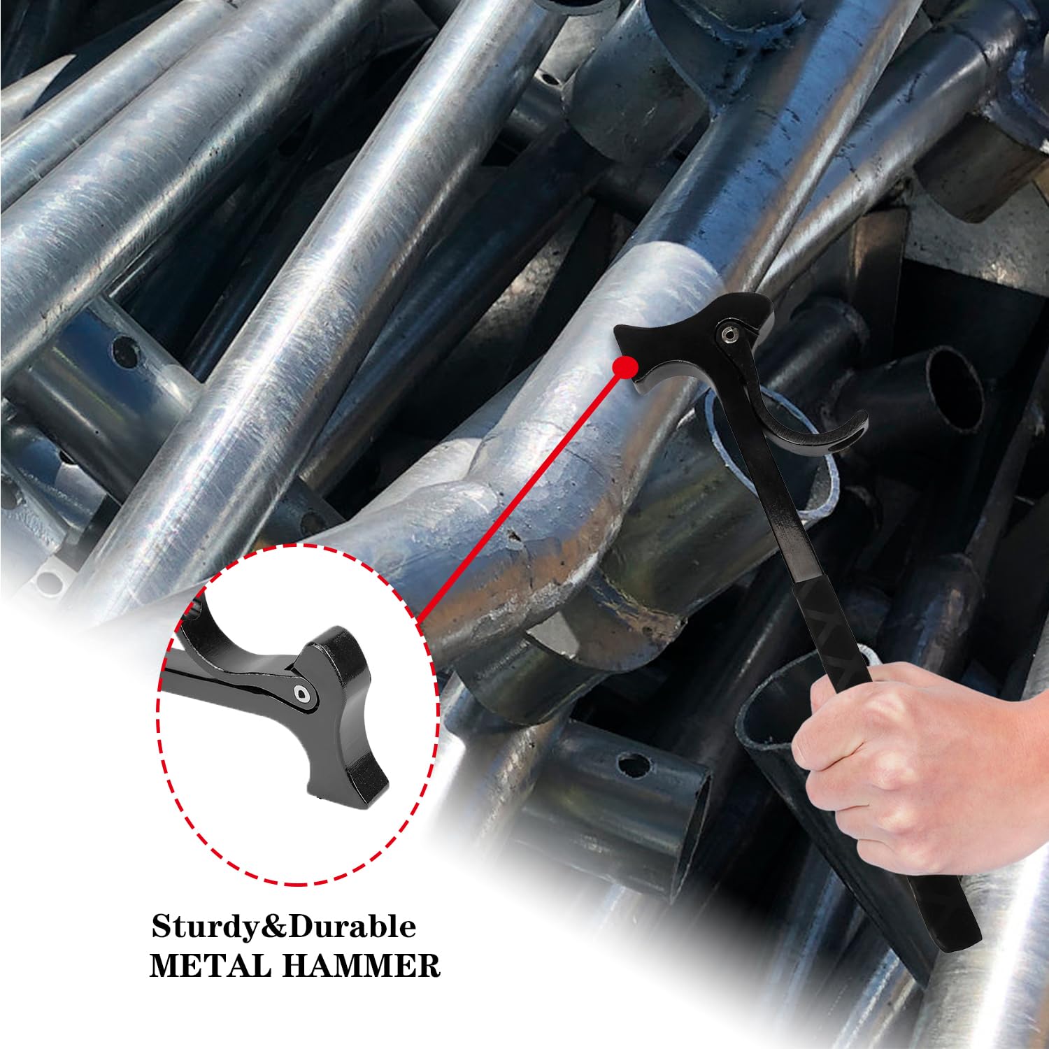 Snapklik.com : Black Hammer Of Truss Stage Aluminum Metal Truss Hammer ...
