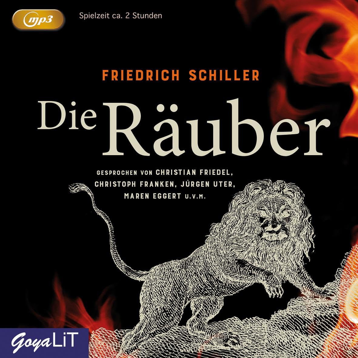Die Räuber: MP3 Format, Lesung : Schiller, Friedrich: Amazon.de: Bücher