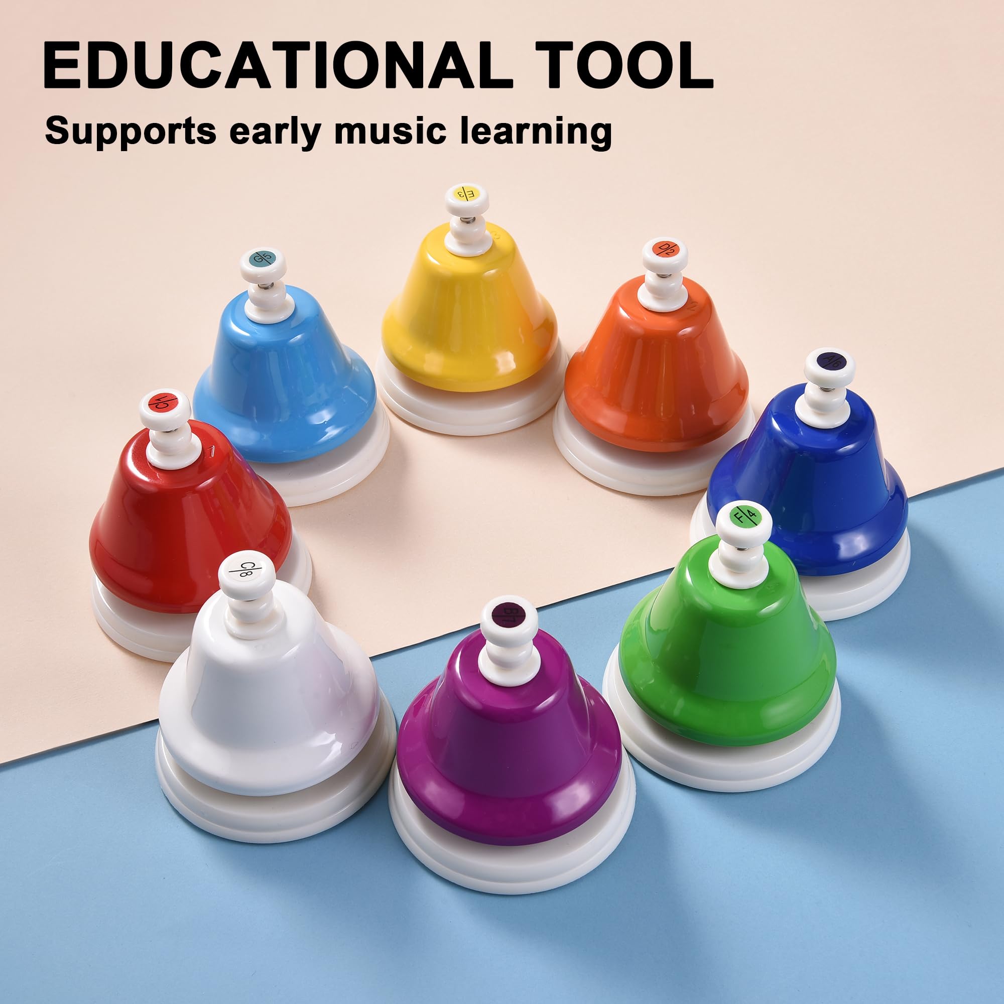 Snapklik.com : DOMG 8 Note Desk Bells For Kids