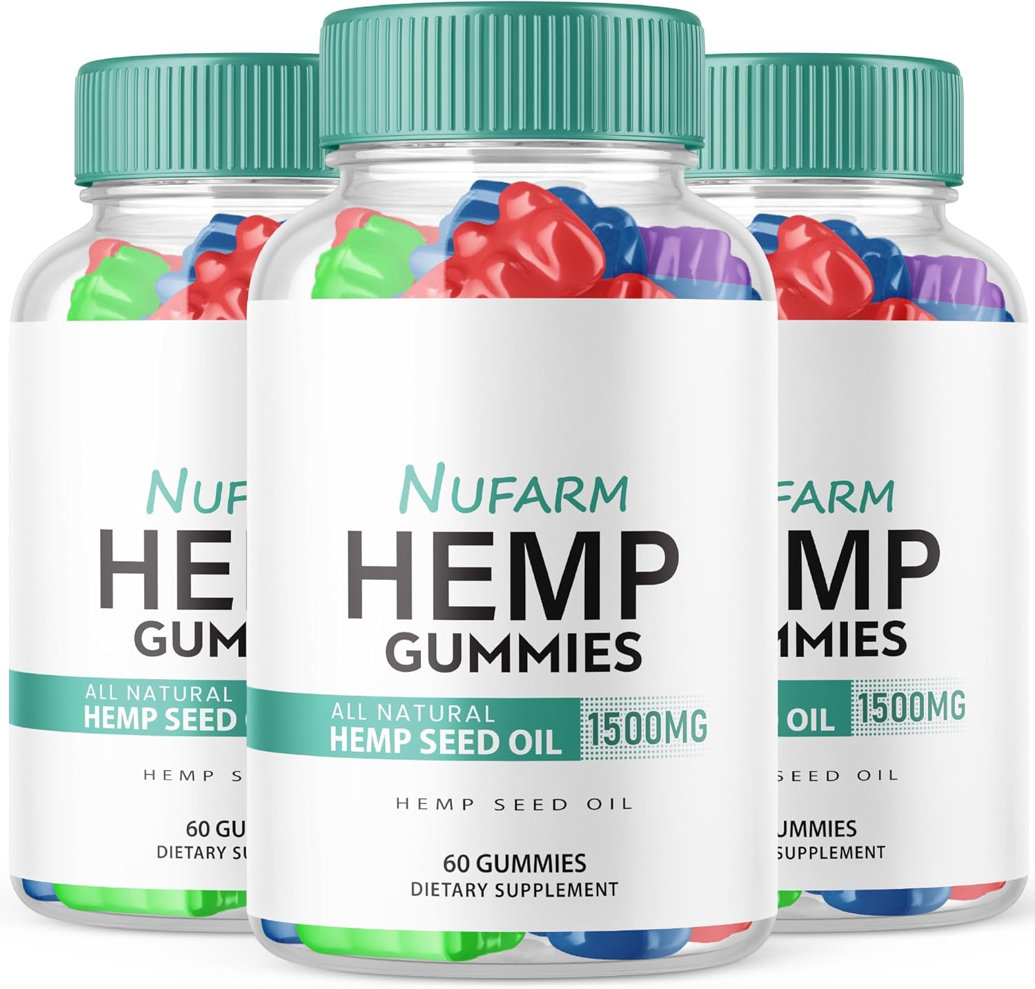 Amazon.com: (3 Pack) Nufarm Hemp Gummies - Official Formula - NewFarm Gummies with Performance ...