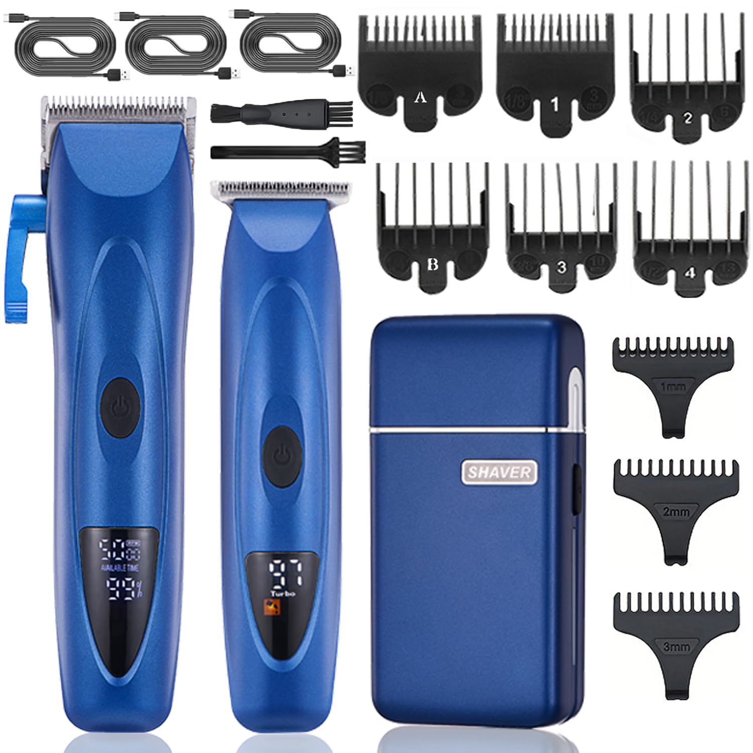 Amazon.com: Hair Clippers for Men Professional Hair Trimmer Cordless ...