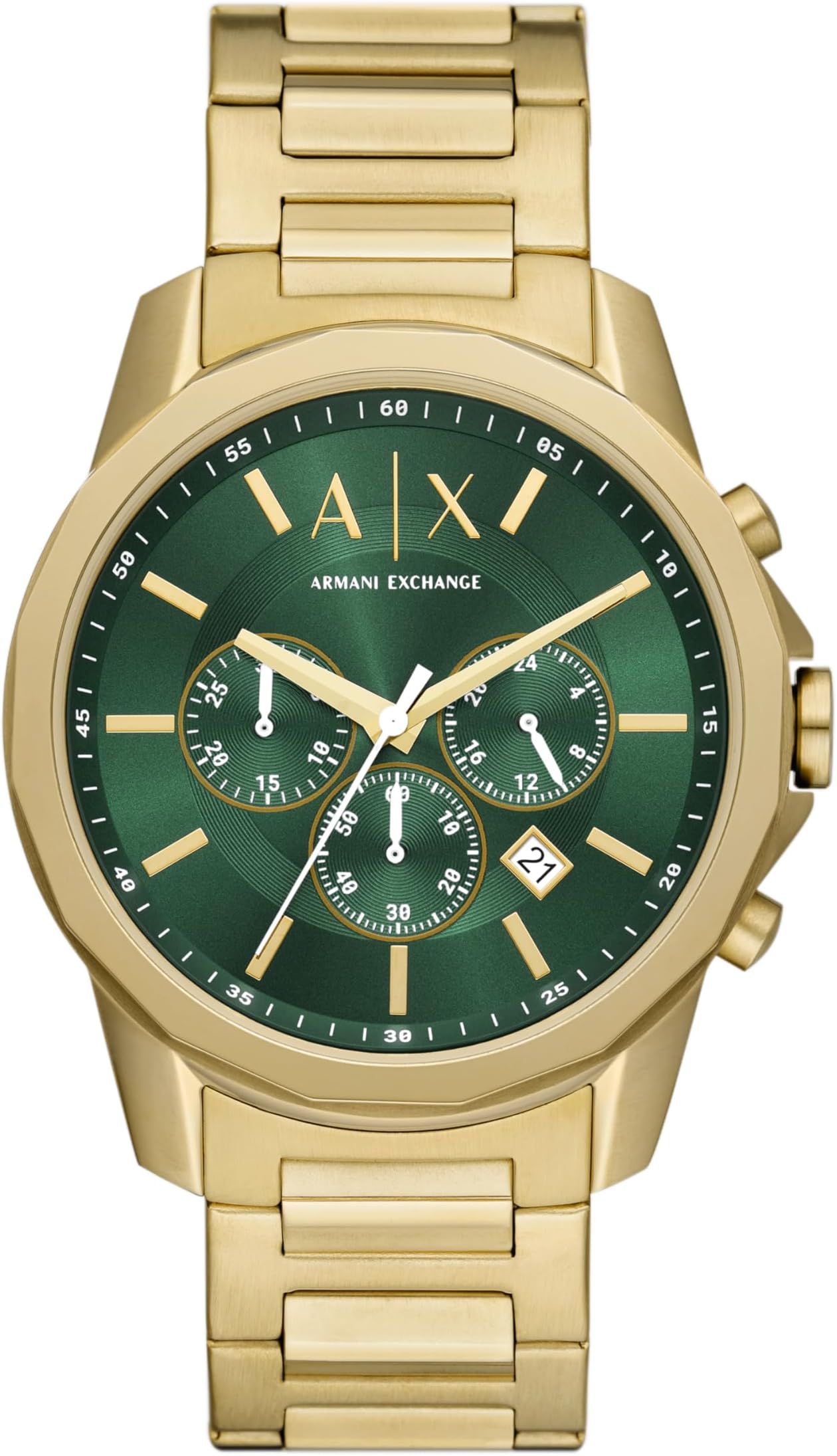 Armani Exchange Analog Green Dial Men's Watch-AX1746 : Amazon.in: Watches