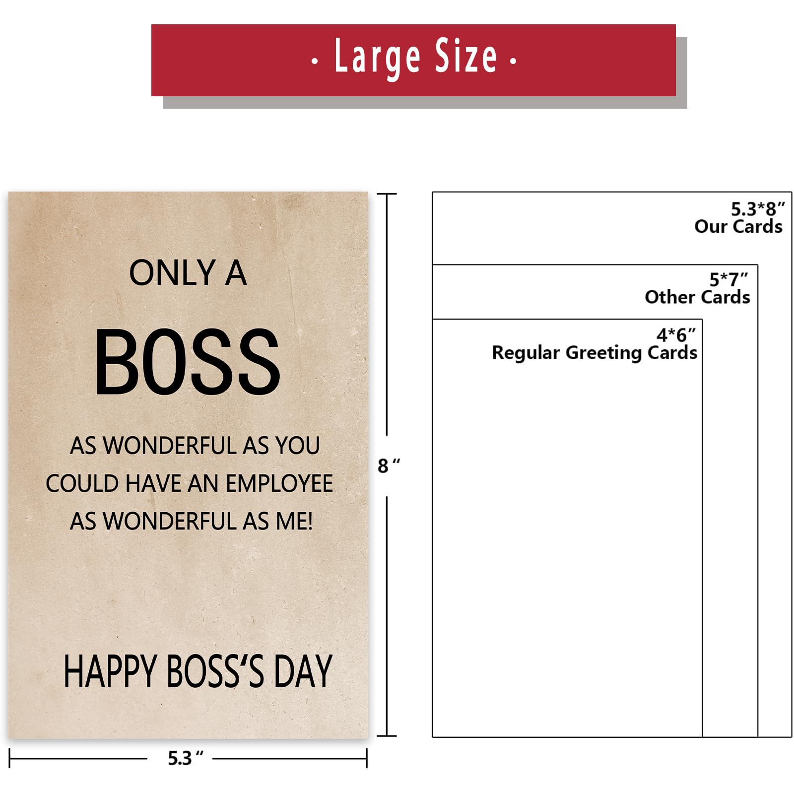 Snapklik.com : Happy Bosss Day Card Gift For Boss, Wonderful Card For ...
