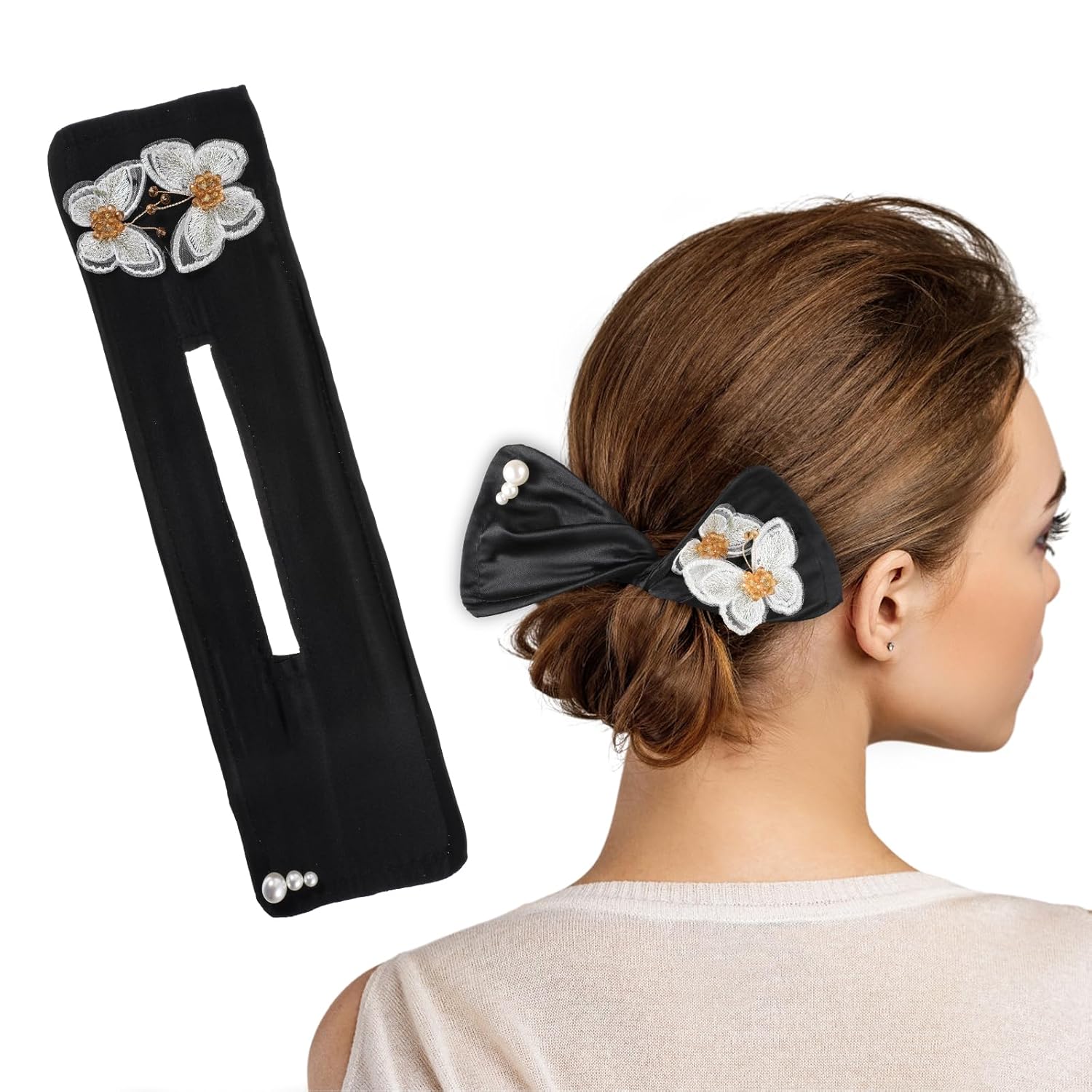 Amazon.com: HairClip Pro, Elegant Sessions & Refresh Quick Style in Bun ...