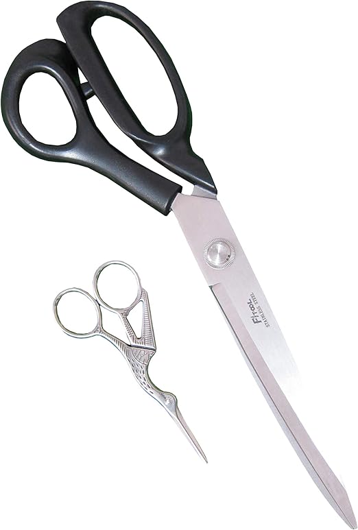 Heavy-Duty Extra Long Large Home/Office Utility Scissors, 12-Inch ...