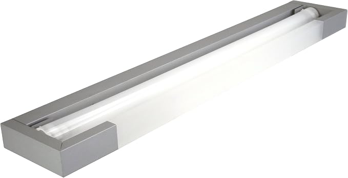 Aluminium T-5 Spiegelleuchte INKL. TRAFO (integriert) und LEUCHTMITTEL ...