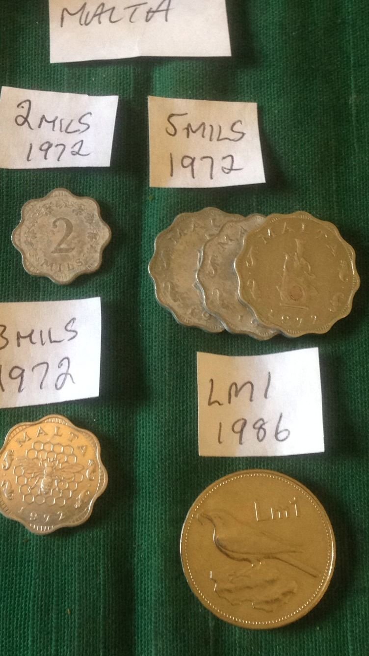 1972 UK Malta Maltese Coins Republika coin Good at Amazon's Collectible ...
