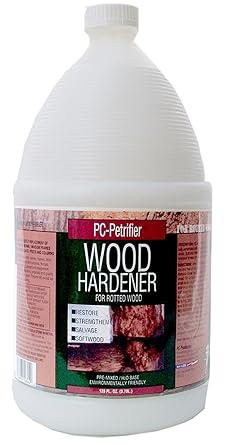 PC Products PC-Petrifier Water-Based Wood Hardener, 1 gal, Milky White ...