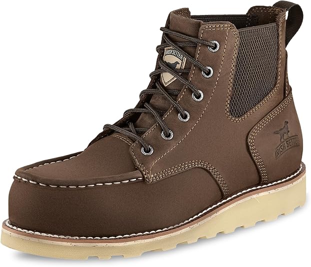 Amazon.com | Irish Setter, Pipestone, Men’s, 6", Steel Safety Toe, Full ...