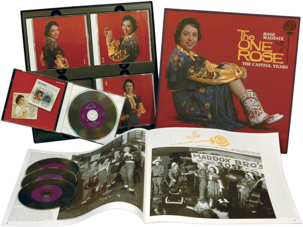 Amazon.co.jp: THE ONE ROSE 4-CD & BOOK/BUCH: ミュージック