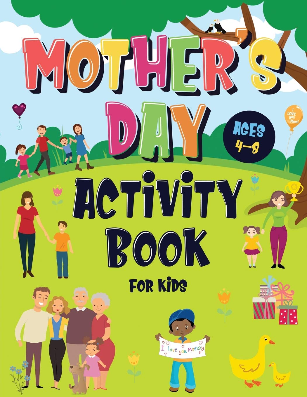 Snapklik.com : Mothers Day Activity Book For Kids Ages 4-8: Incredibly ...