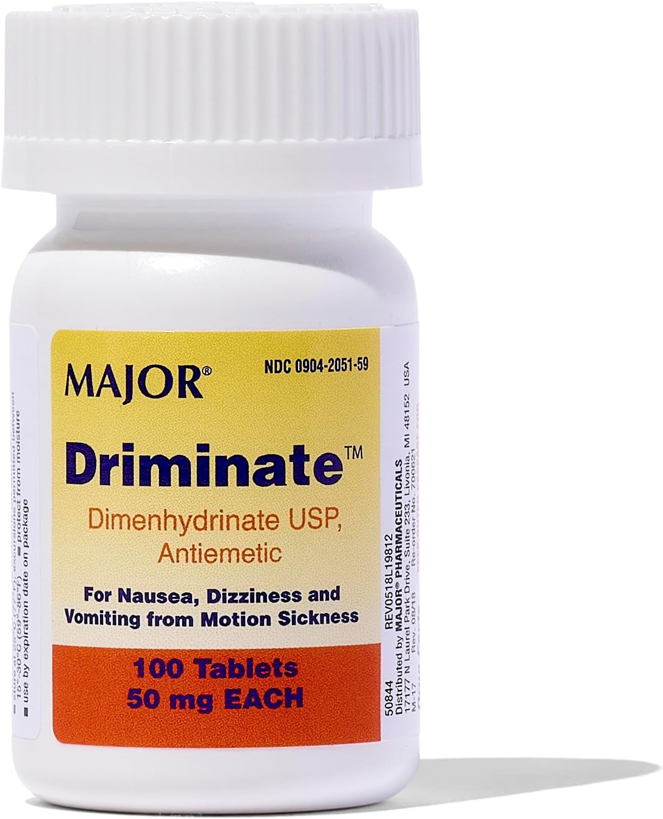 Amazon.com: Equate Motion Sickness Dimenhydrinate 50 mg Generic ...