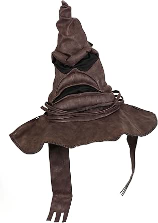 Amazon.com: Fun Costumes HARRY POTTER Adult Brown Replica Sorting Hat ...