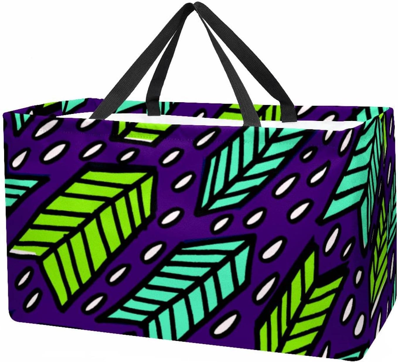 Amazon.com - Reusable Grocery Shopping Bag Large Collapsible Utility ...