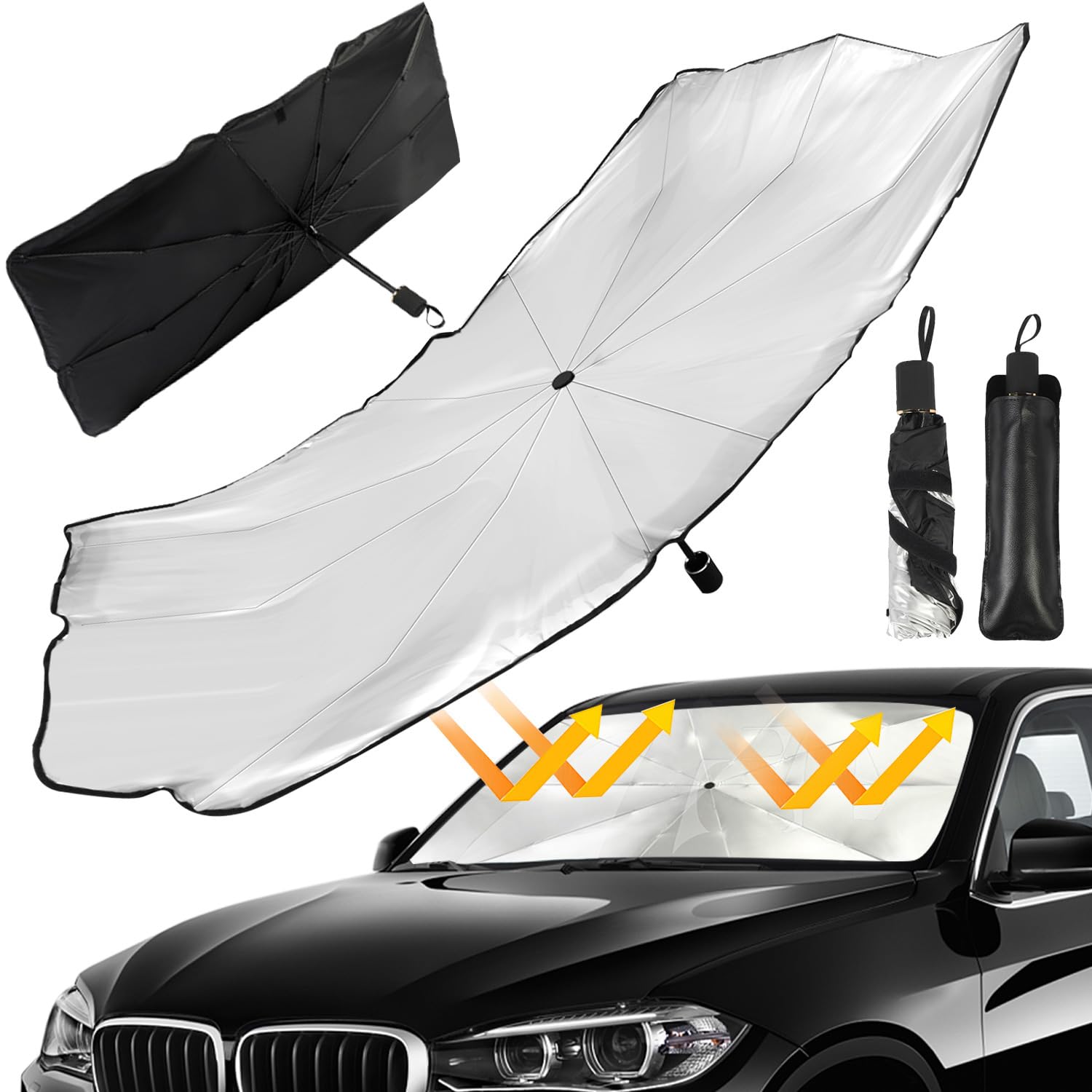 KIROTLA Parasol para Auto Parasoles de Coche - Protección Solar ...