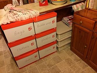 5 Star Storage Box - White (Pack of 10) : Amazon.co.uk: Stationery ...