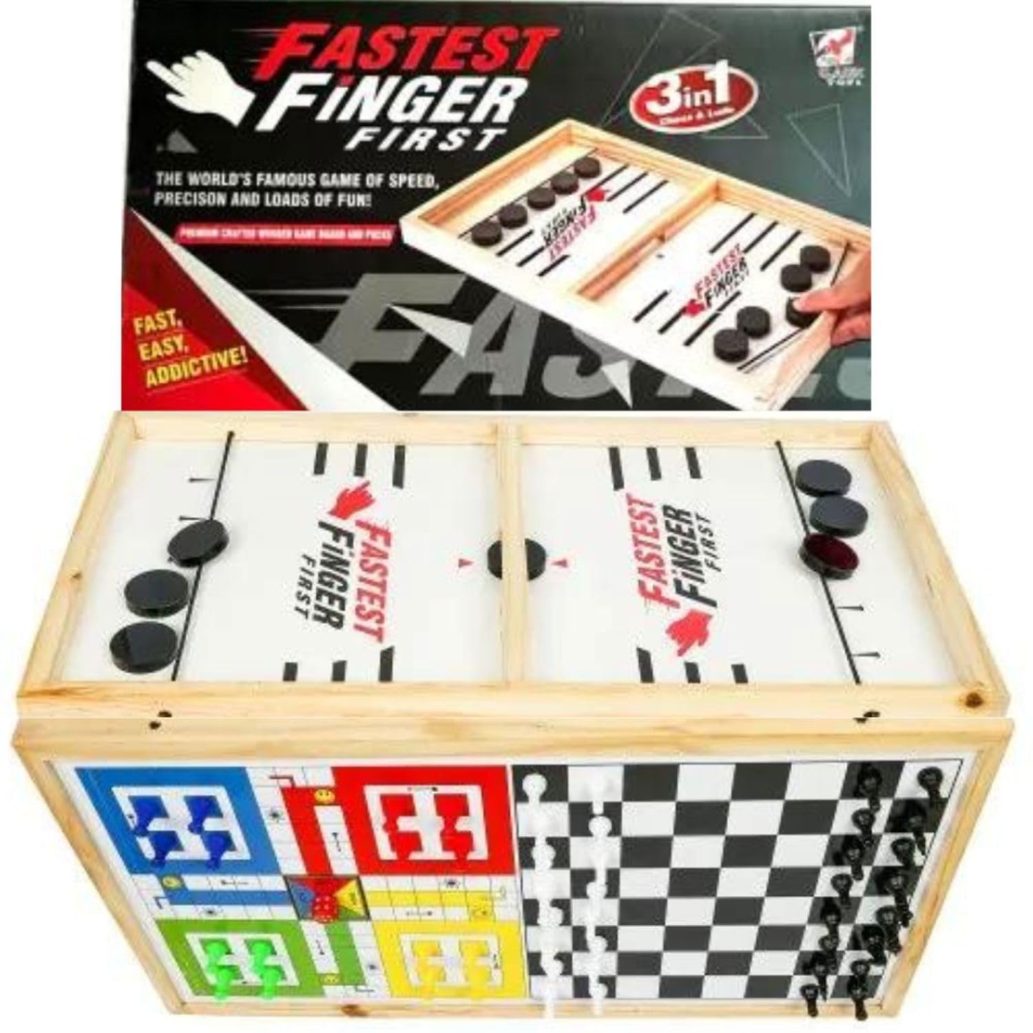 TVM 3 in One Fastest Finger First Board Games for Adults & Kids I ...