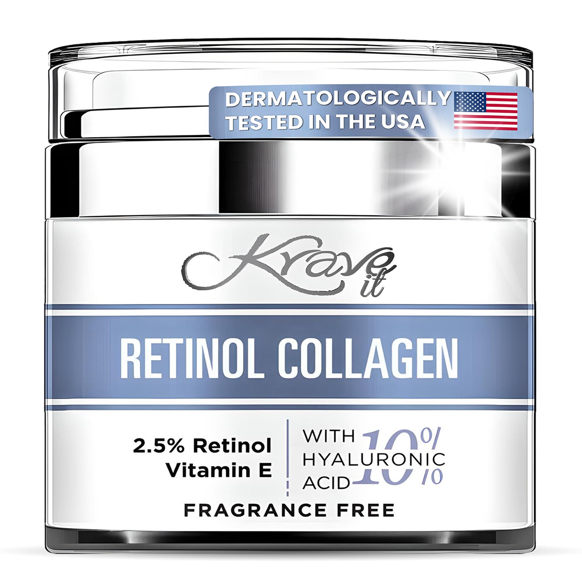 Amazon.com: Retinol Collagen Anti Aging Face Moisturizer Cream for ...
