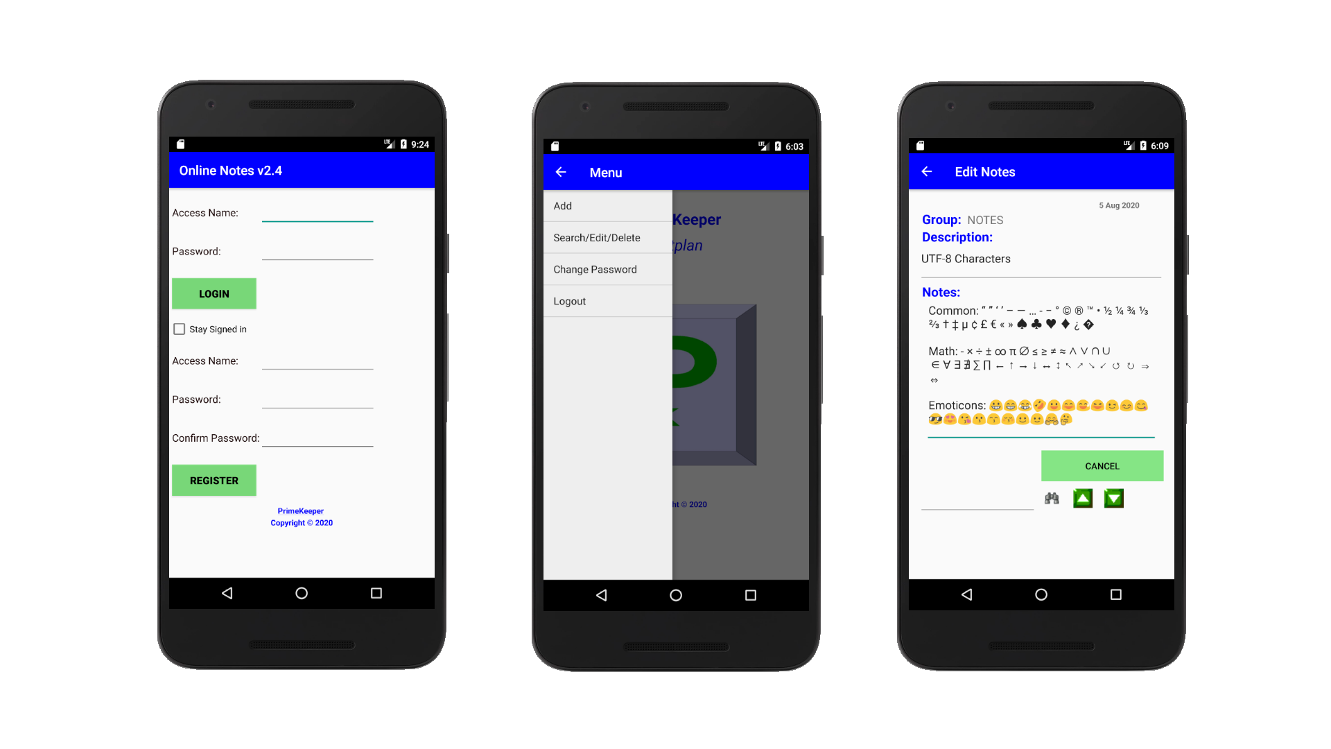 Online Notes - App on Amazon Appstore