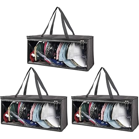 Amazon.com: AOODA Hat Storage for Baseball Caps Organizer, Large Holds ...